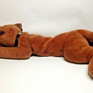 Unknown | Toys | Rare Vintage Boxer Jumbo Plush Dog 2ft Long | Poshmark